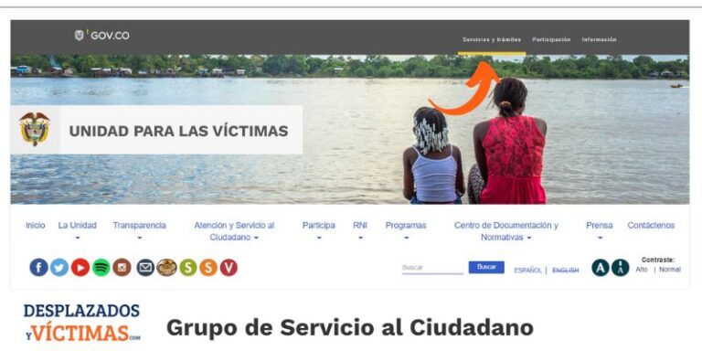 Consultar el código de desplazados por cédula 2023